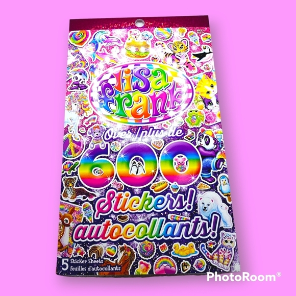 Lisa Frank | Office | Lisa Frank Rainbow 9s Sticker Booklet | Poshmark